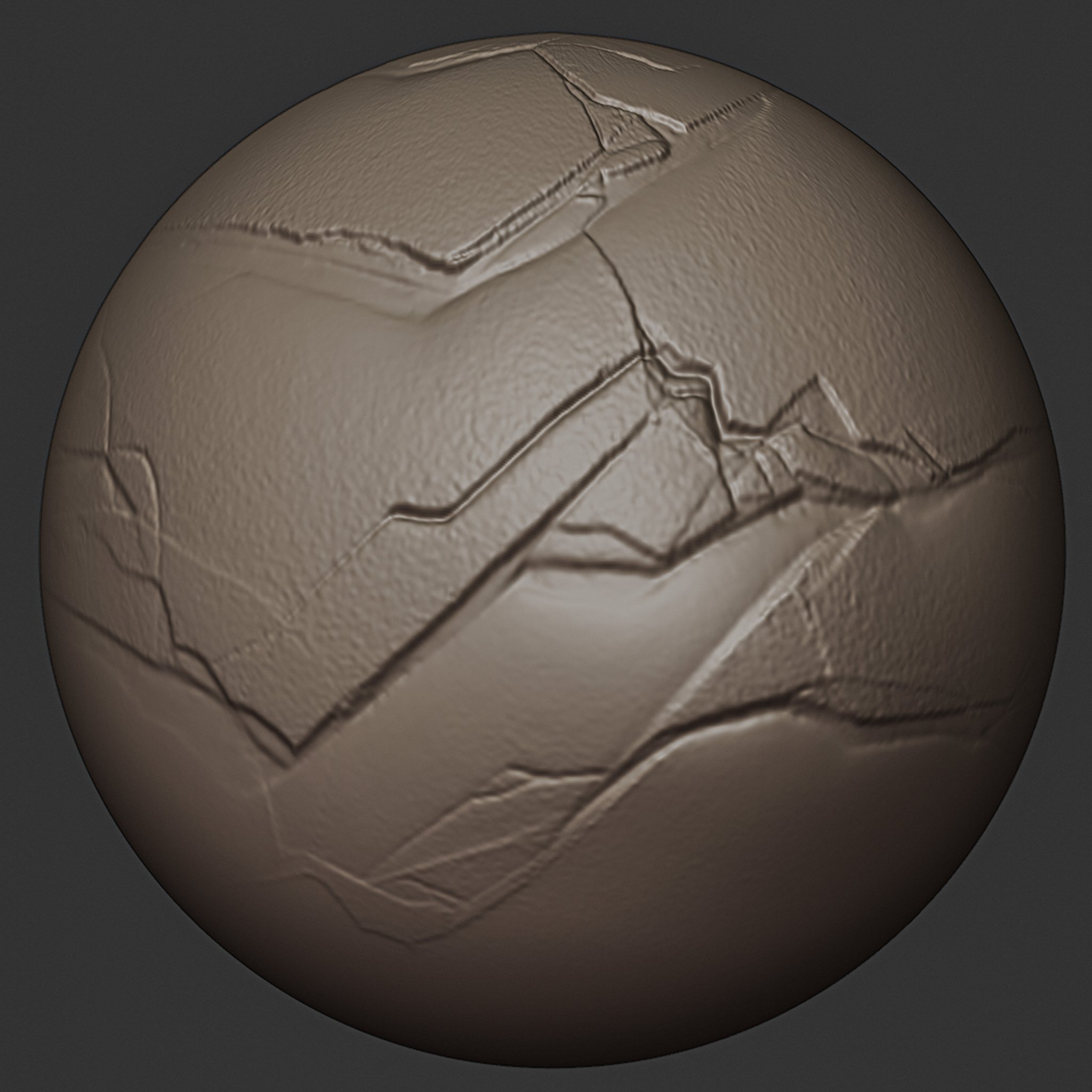 Damage and crack | FREE crack brushes | BlenderKit