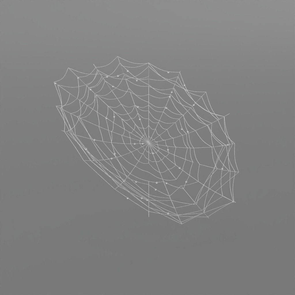 Cobweb Generator | Nature models | Blendkit