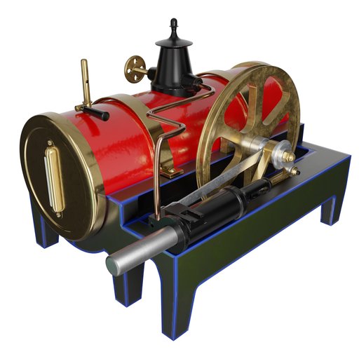 Bing Steam Engine Toy 19th Century | Industrial Machinery models ...