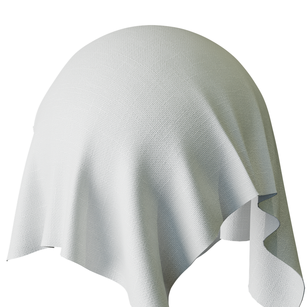 Plain White Sheer | FREE Sheer Fabric 3D Materials materials | BlenderKit