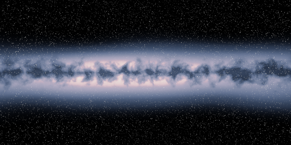 Milky Way with Stars | FREE Nature HDRis | BlenderKit