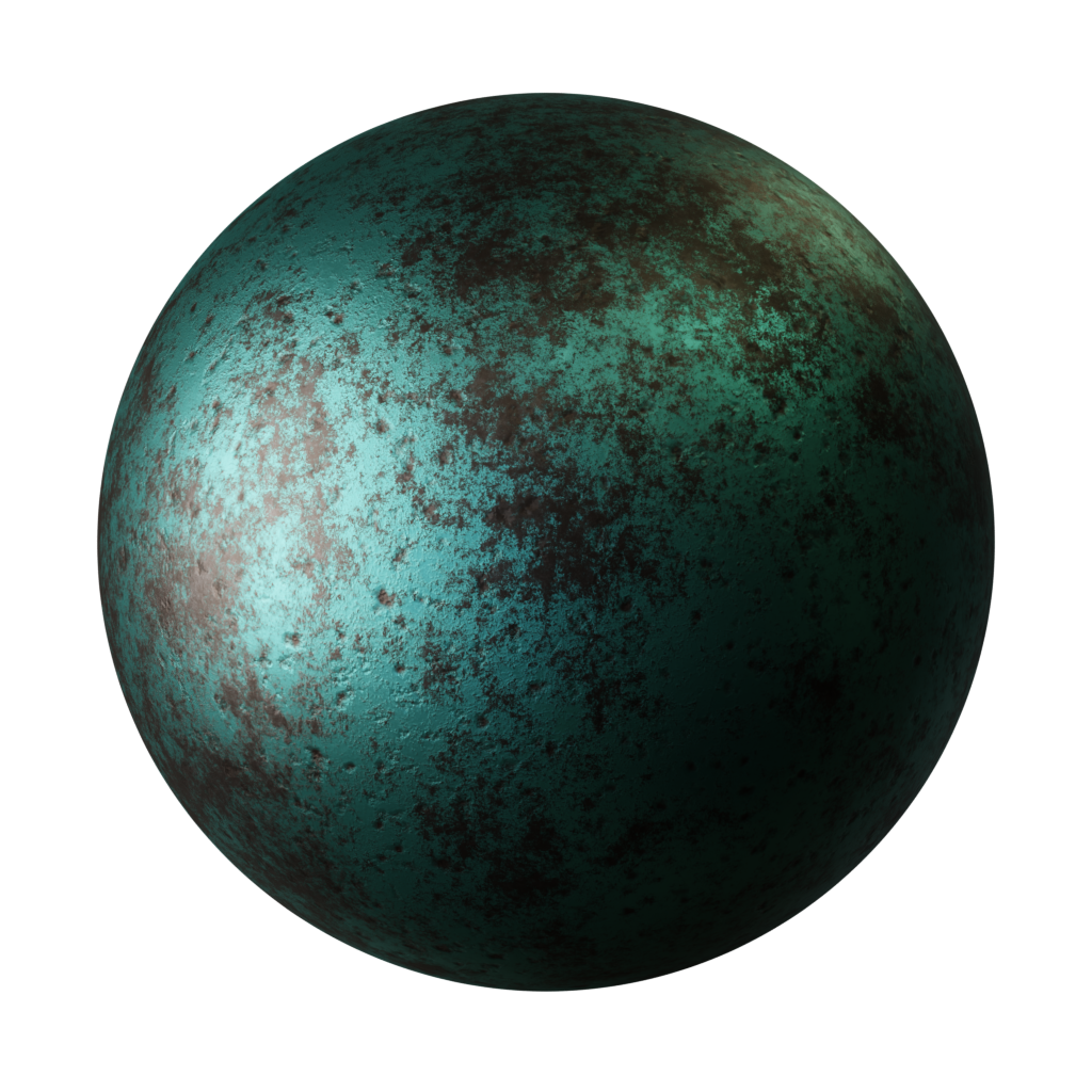 Oxidized Bronze | FREE metal materials | BlenderKit