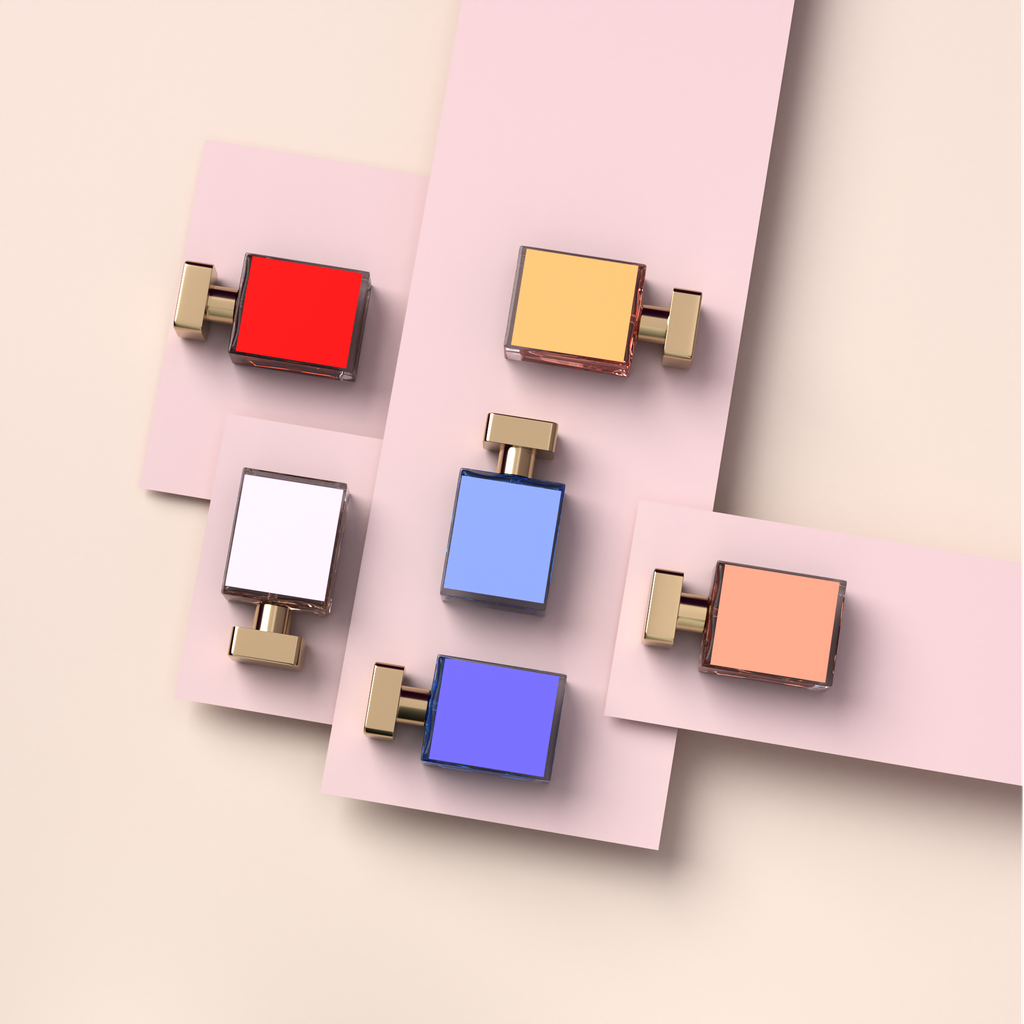 Perfume website stuff | Mockup scenes | BlenderKit