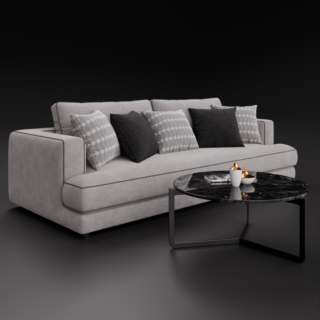 Sofa Nathan | Sofas models | BlenderKit