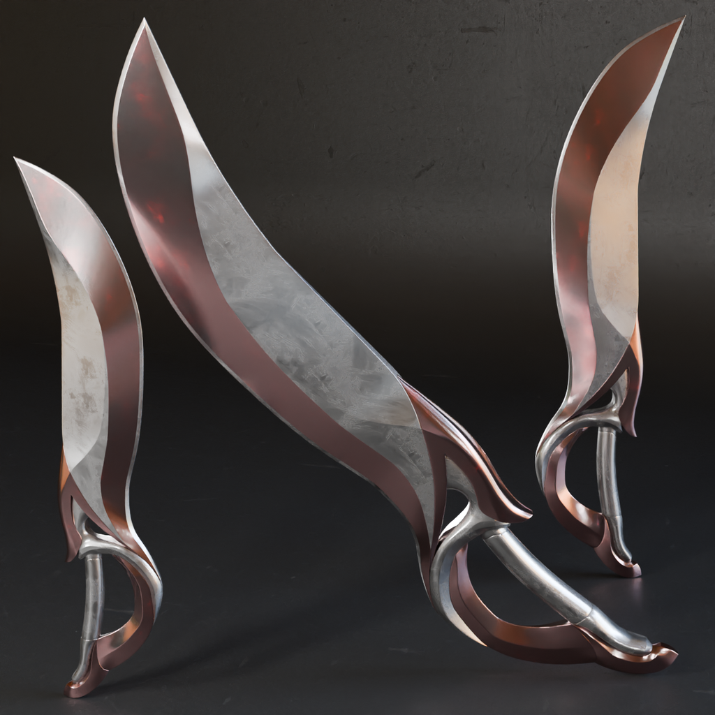 MK BaseMesh Dagger 050 | Historical Weapons models | BlenderKit