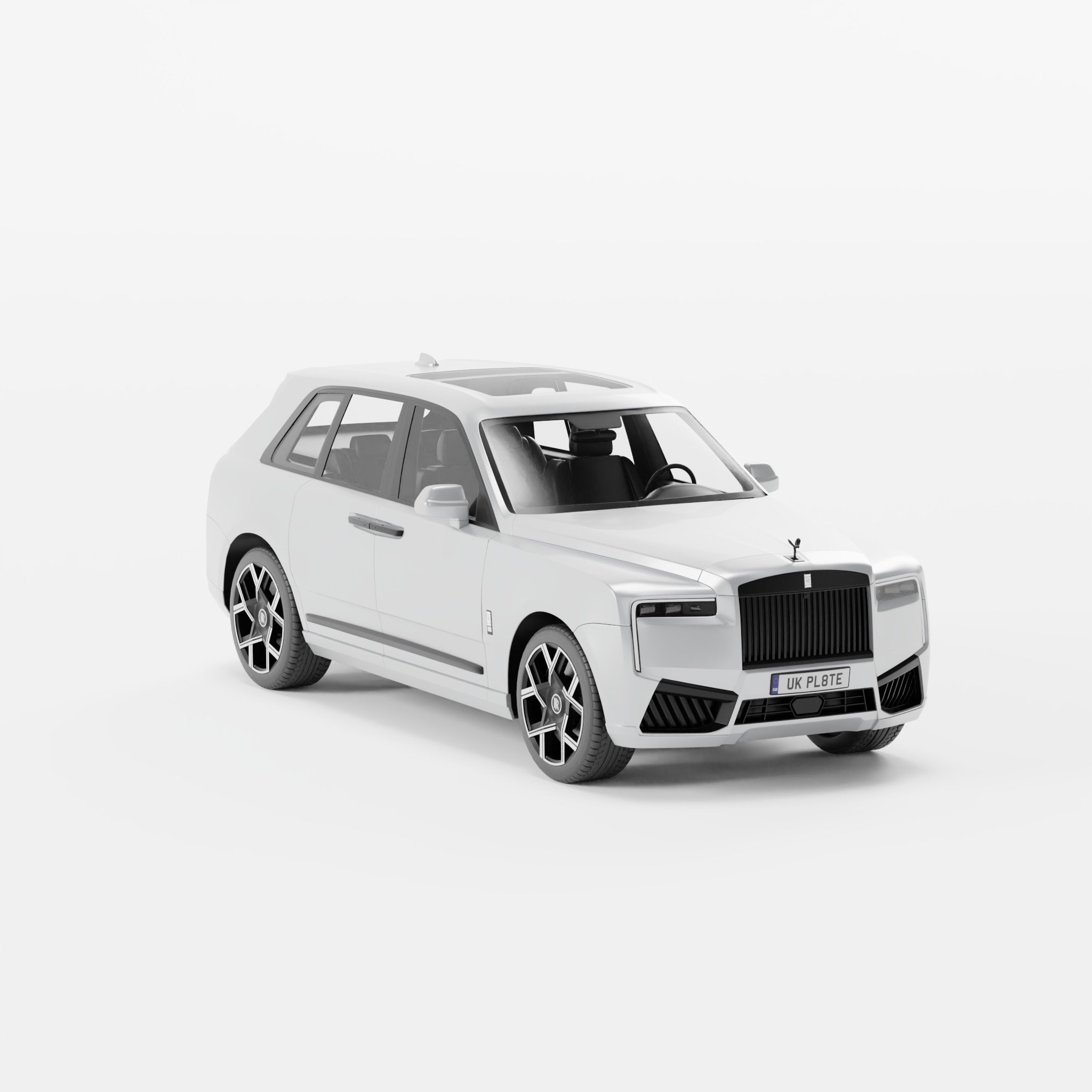 Cullinan Black Badge Series II | Luxury Cars models | BlenderKit