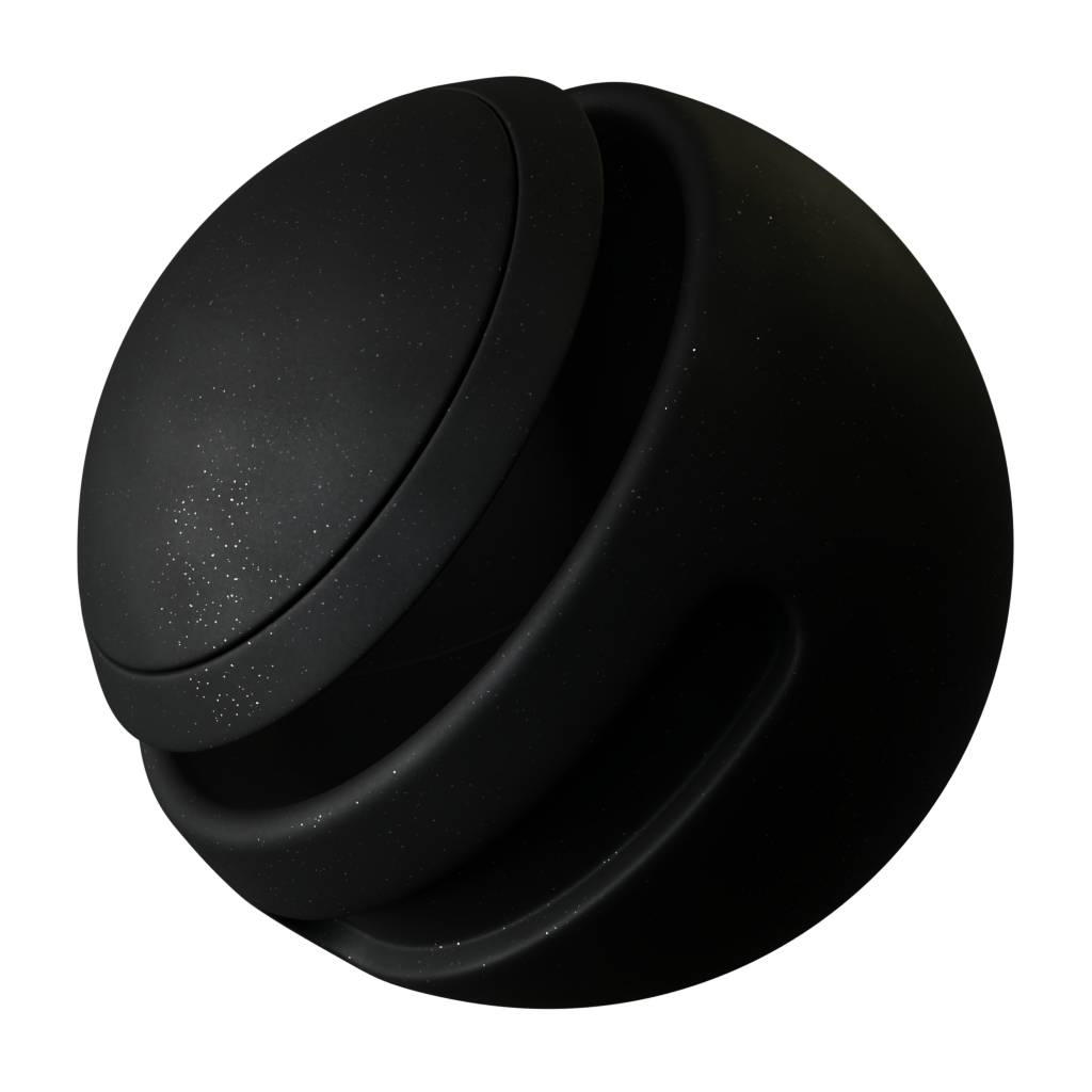 Black Glitter Powder Coating | FREE metal materials | BlenderKit