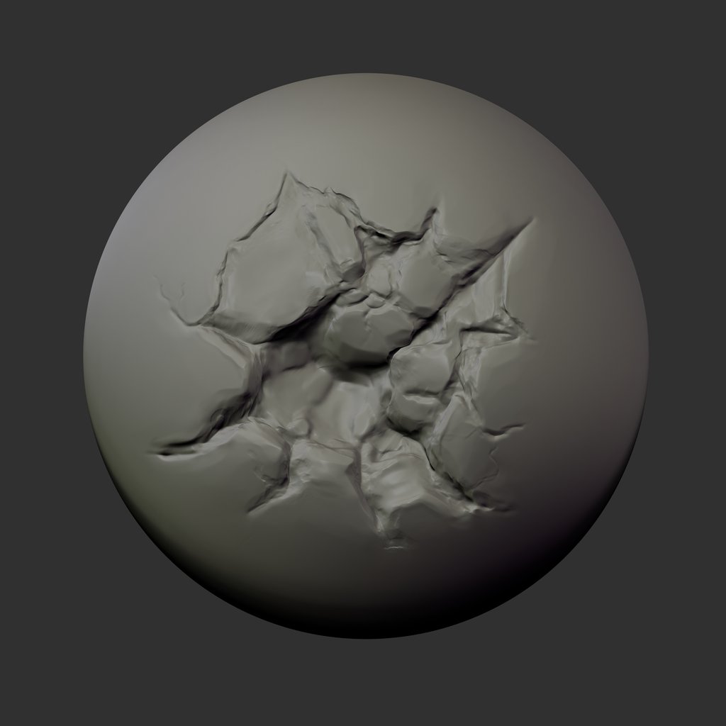 NS Concrete Damages Big Hit | concrete brushes | BlenderKit