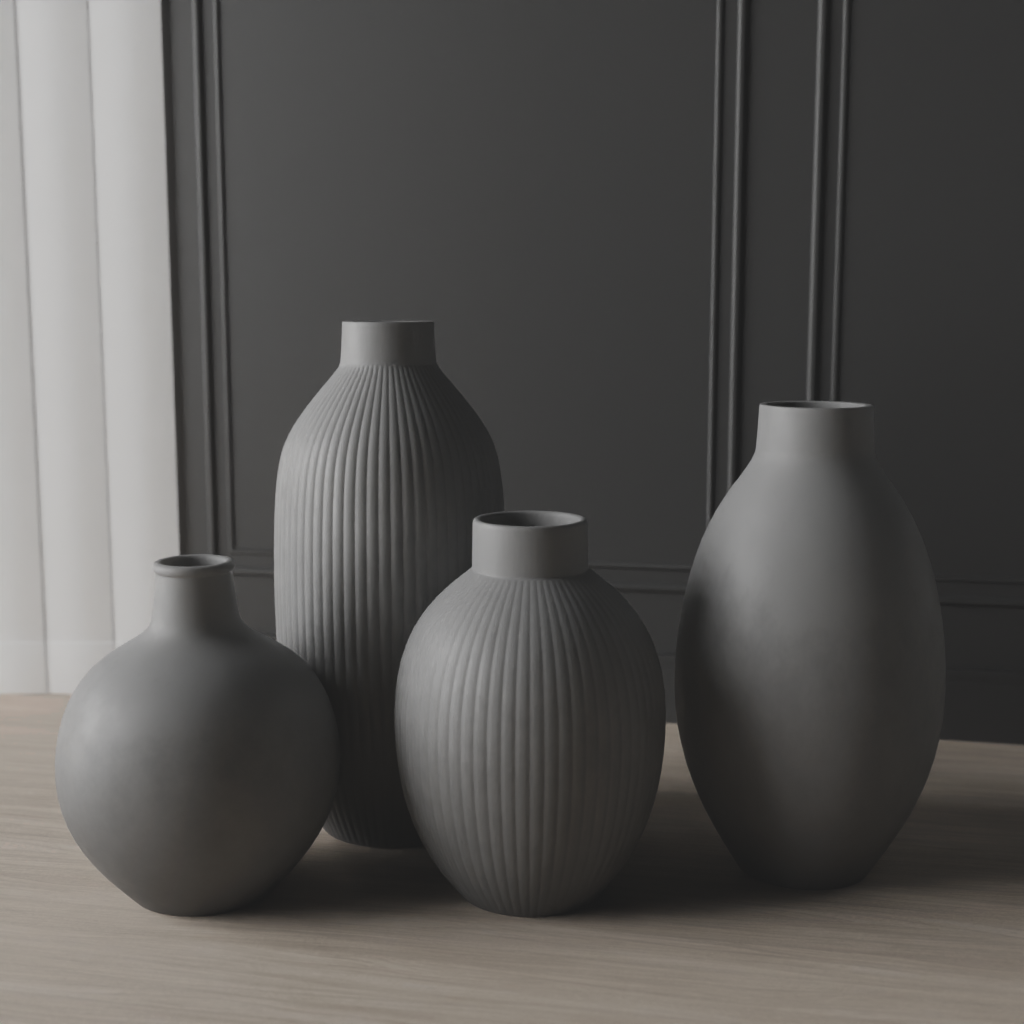 Arcs Vase | FREE Vases models | BlenderKit