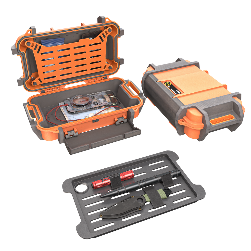 Ruck case(Orange) | Containers models | BlenderKit