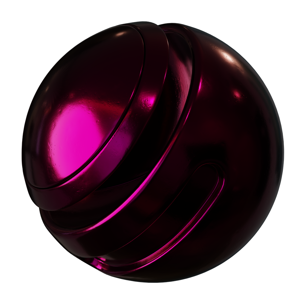 Fuchsia Scratched Painted Steel | FREE metal materials | BlenderKit