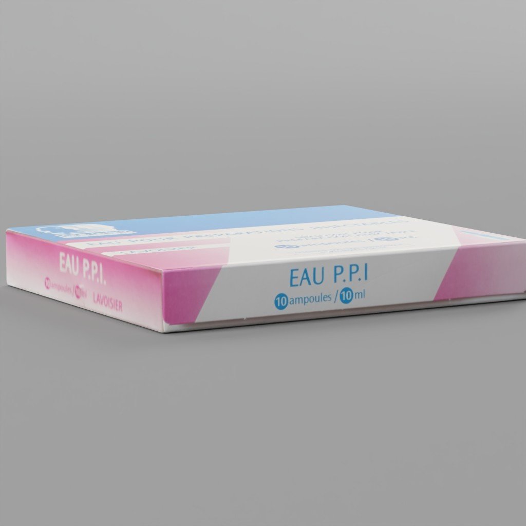 Eau PPI Cardboard | Miscellaneous models | BlenderKit