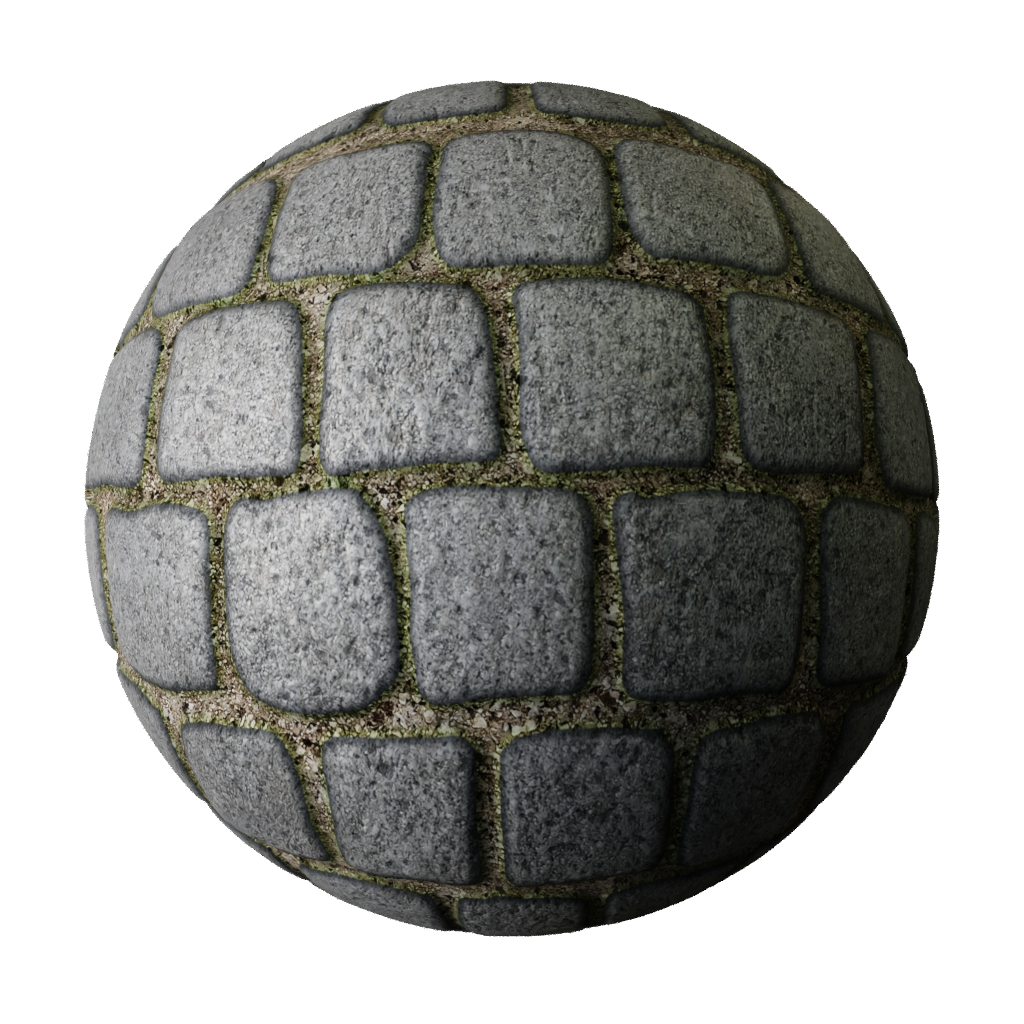 Cobble Stone Floor | FREE stone materials | BlenderKit