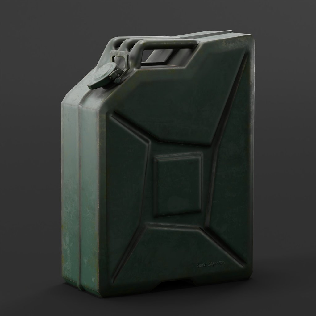 Gas Canister | Architecture models | BlenderKit