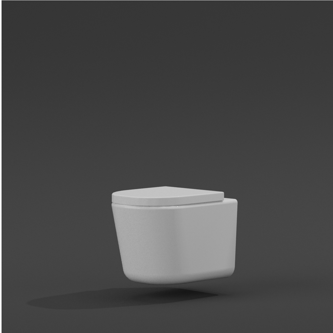Hanign wc | Toilets & Bidets models | BlenderKit