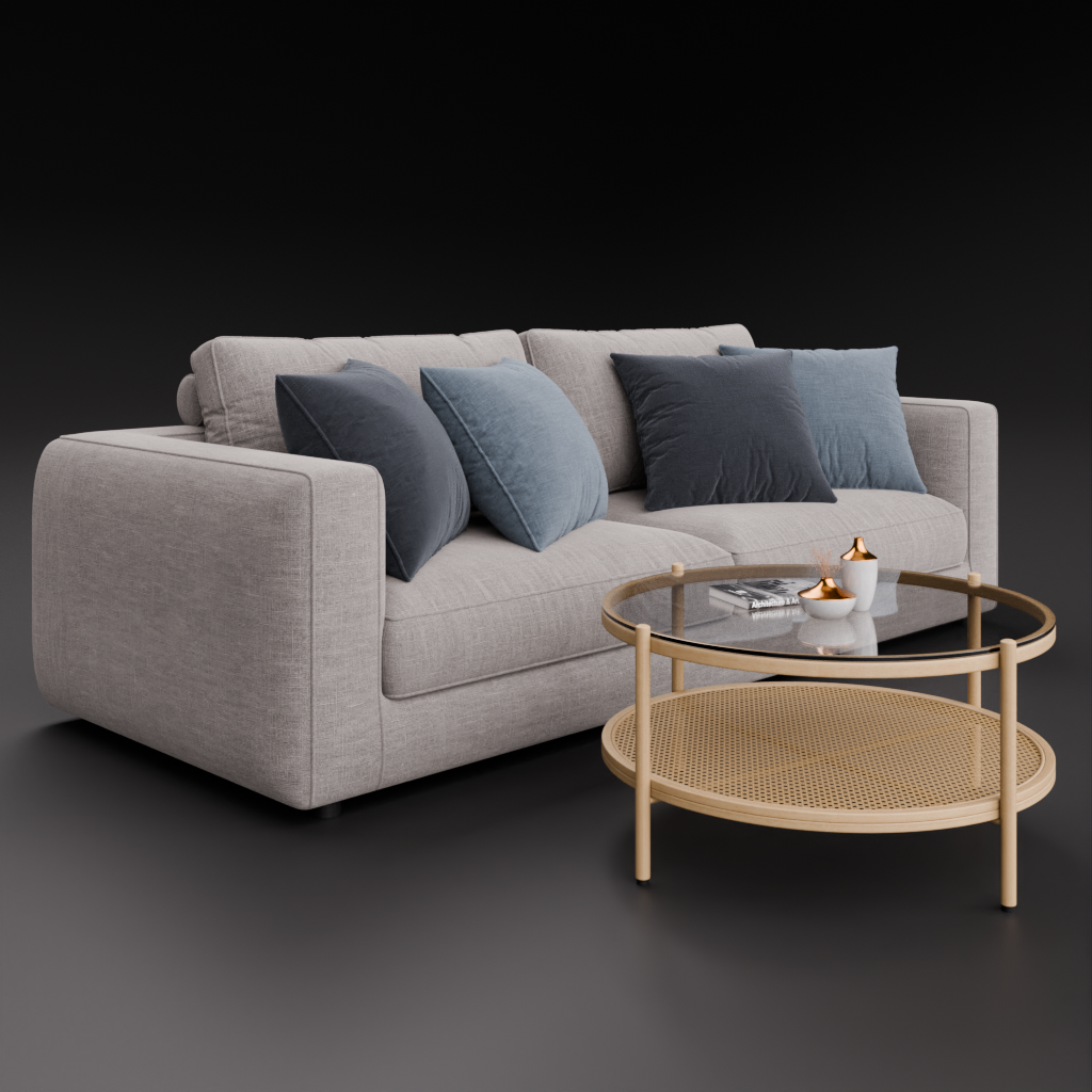 Sofa Superhiro | Sofas models | BlenderKit