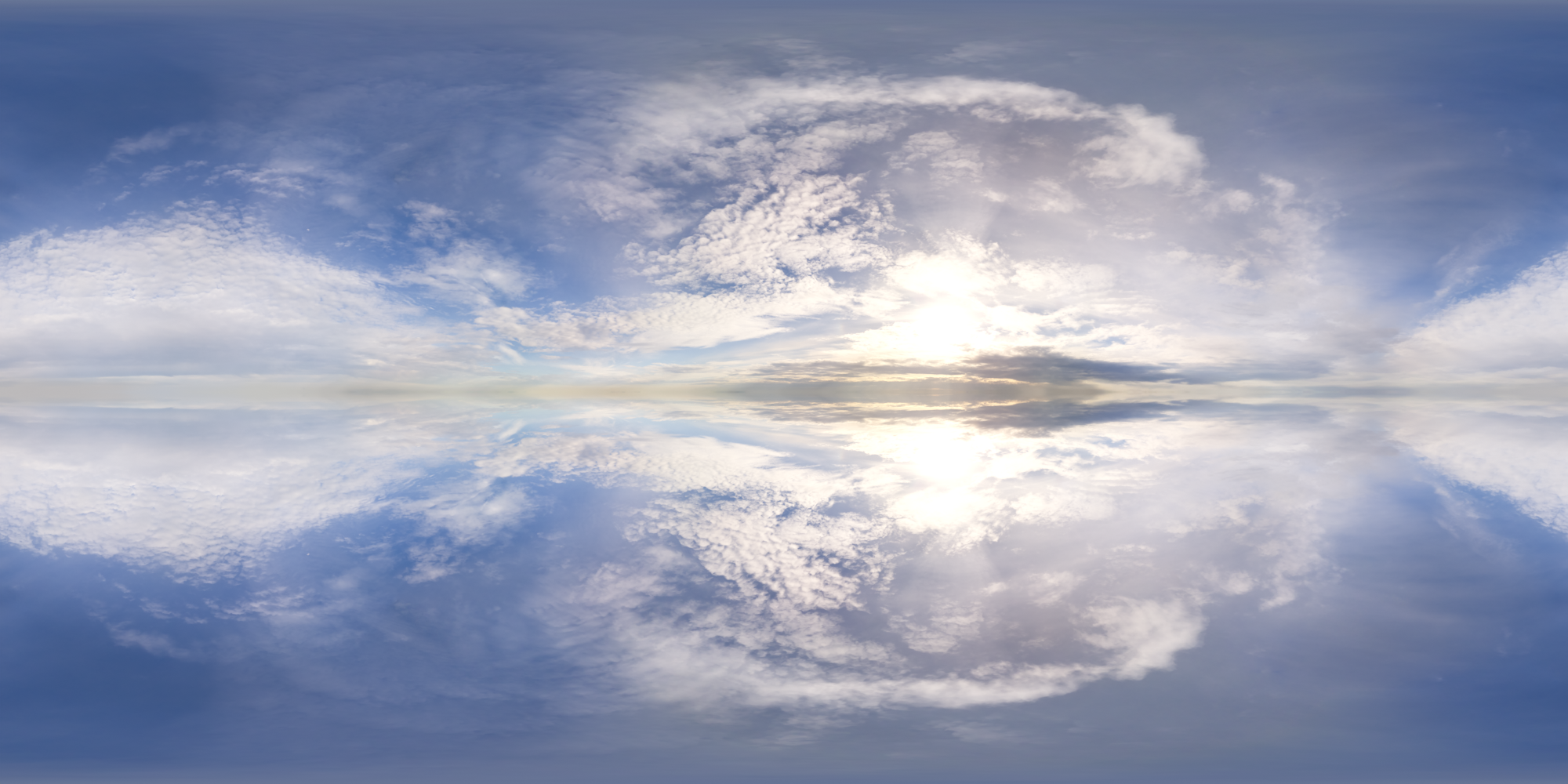Infinite Real Sky - Cloudy Evening | Nature HDRis | BlenderKit