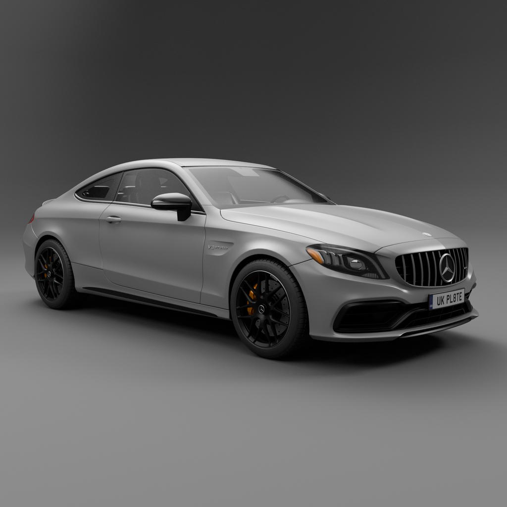 Mercedes-Benz C63 Coupe | Modern Cars models | BlenderKit