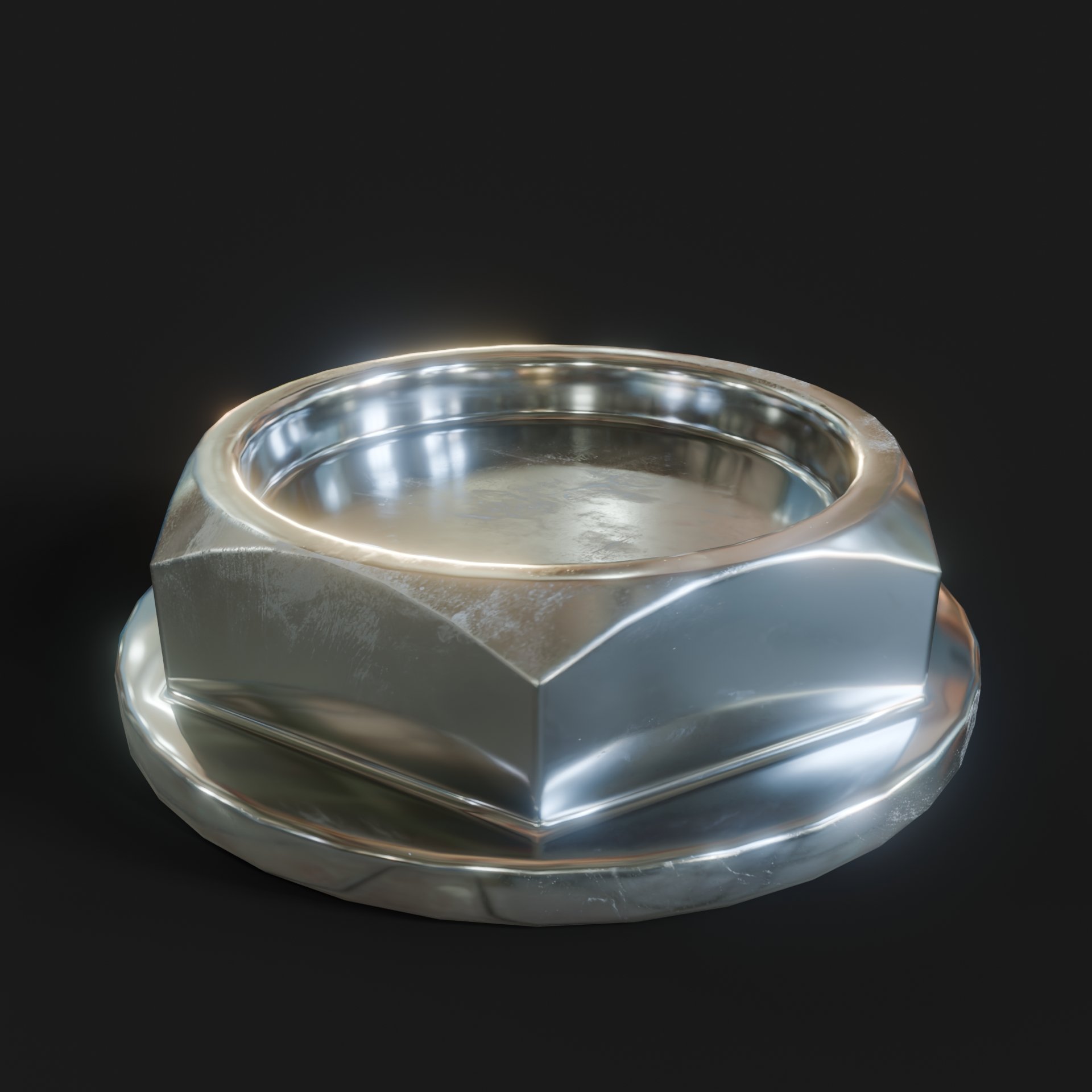 Indented Hex Head Bolt | Industrial Machinery models | BlenderKit