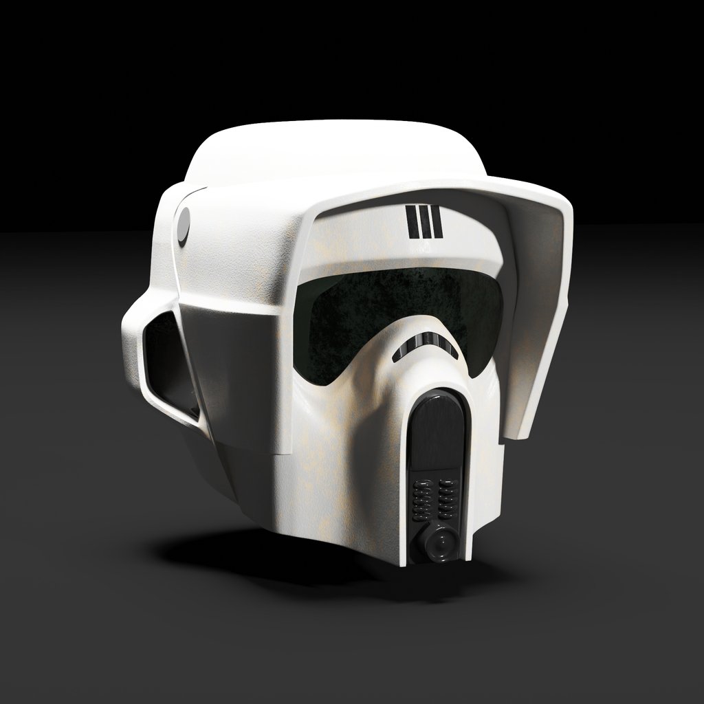 GT3 Racing Helmet (New) PL | FREE 3D Headwear models | BlenderKit