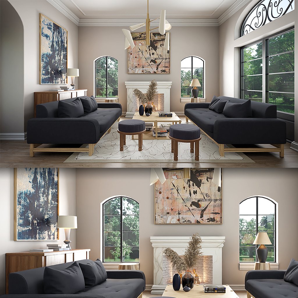 BlenderKit | Download the Interior design 5 scene