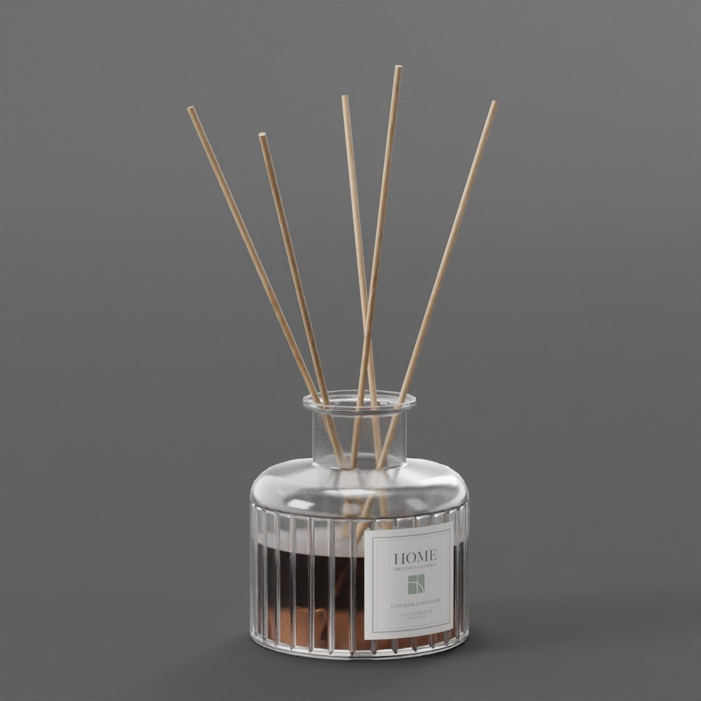 Perfume Diffuser Glass Bottle | Miscellaneous models | BlenderKit