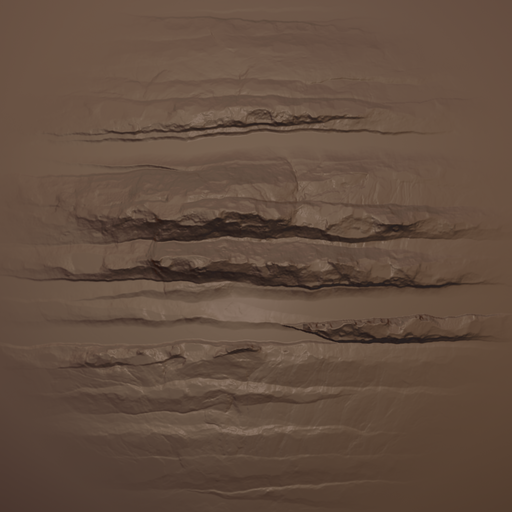 Layered Rugged Brush | rock brushes | BlenderKit