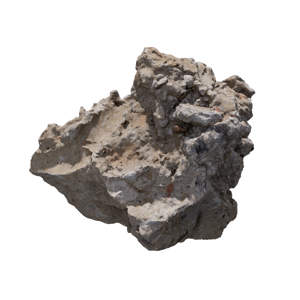 Concrete fragments | FREE Buildings models | BlenderKit