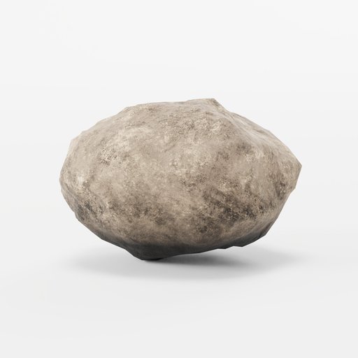 Landscape boulder with subtle dirt - 1 | FREE Environment Elements models | BlenderKit