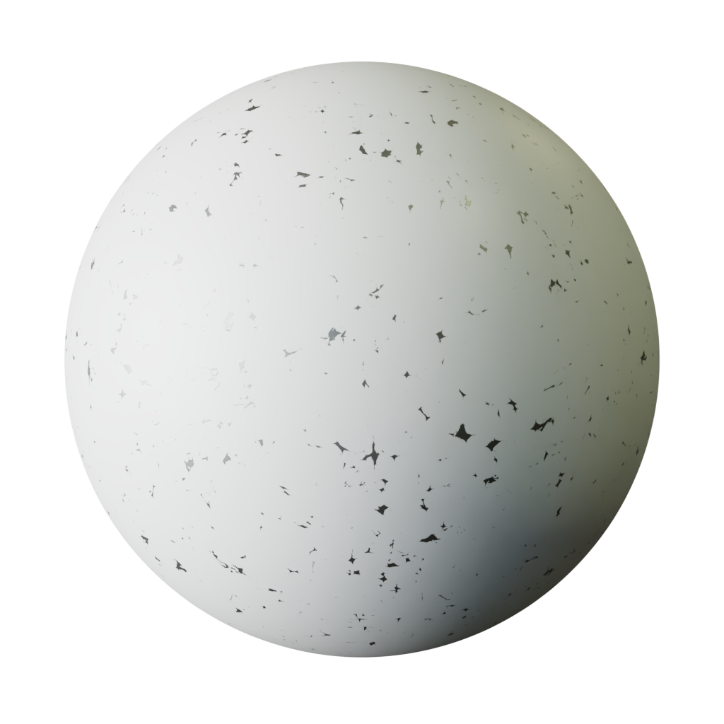 Chipped White Paint | FREE metal materials | BlenderKit