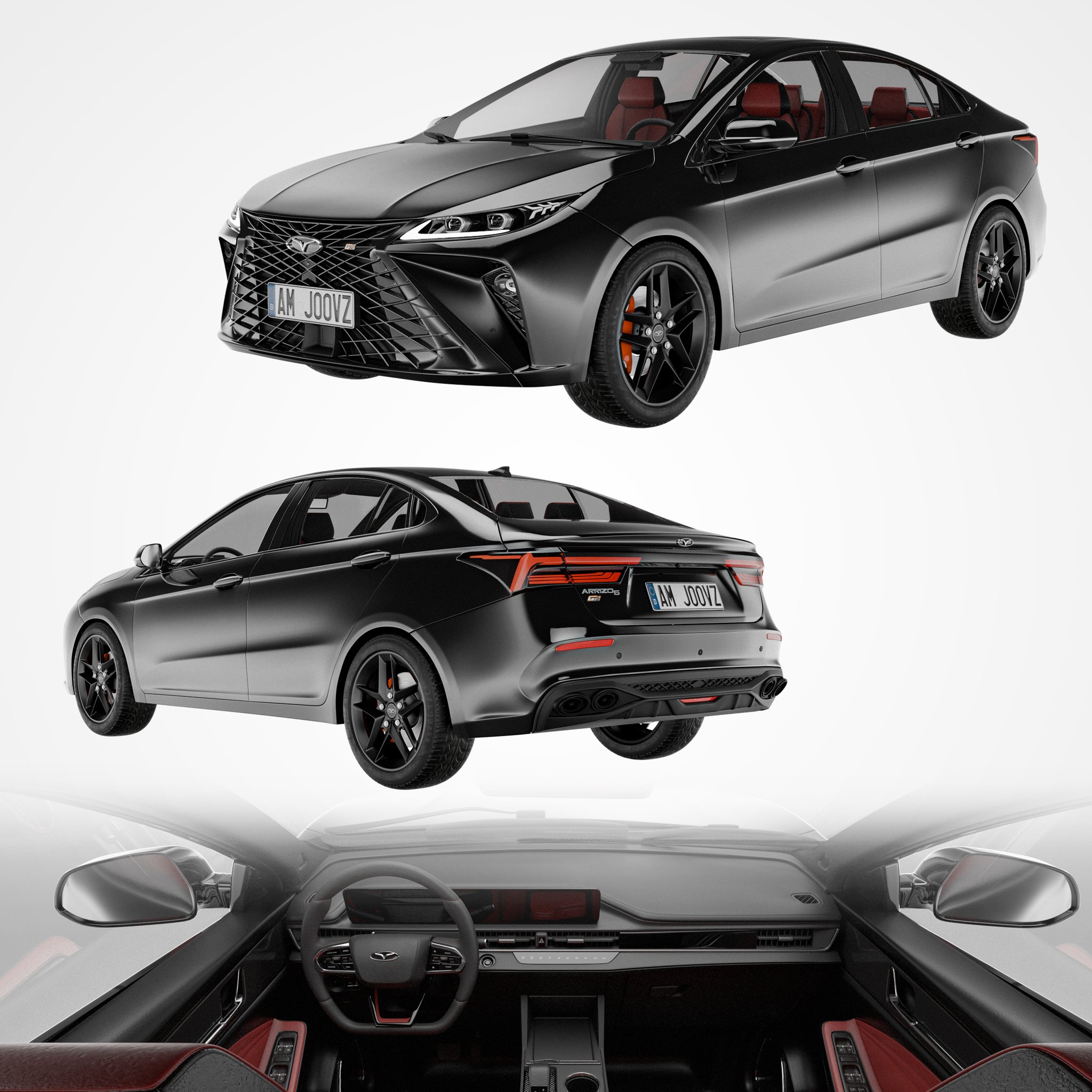 Chery 3D Car Model | Modern Cars models | BlenderKit