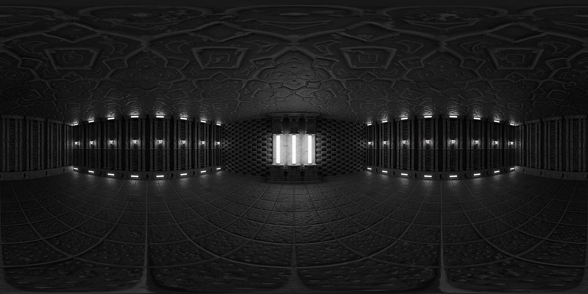 Studio HDRi - Dark Stone Lighting | Studio HDRis | BlenderKit