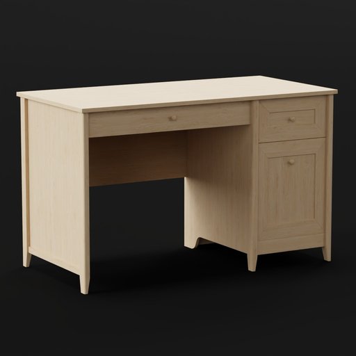 Wooden Office Table | Office Tables models | BlenderKit