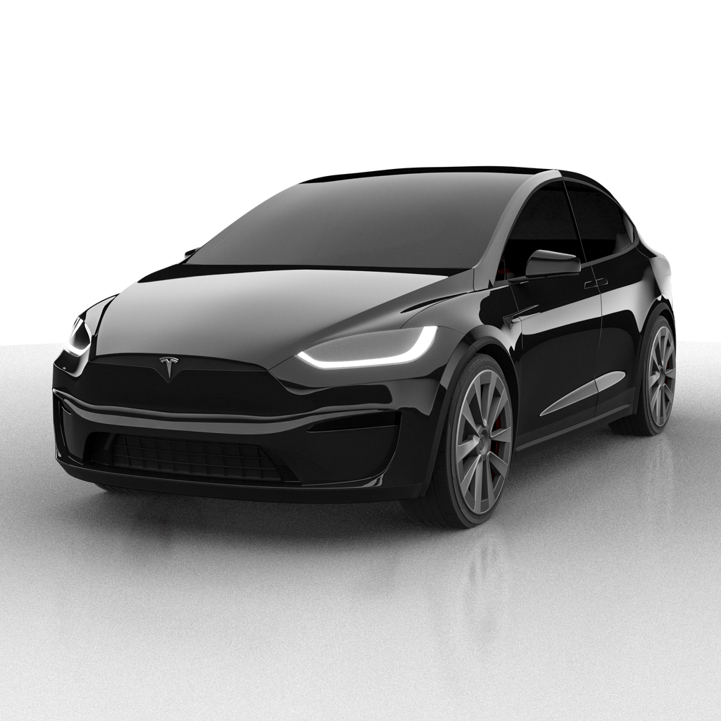 Tesla Model X Plaid (2021) | Modern Cars models | BlenderKit