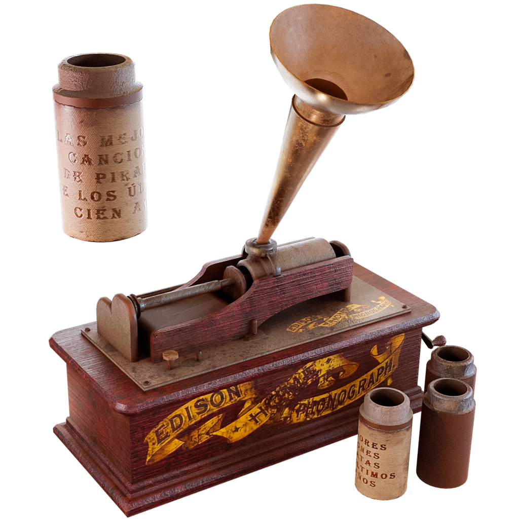 Phonograph | FREE Audio Devices models | BlenderKit