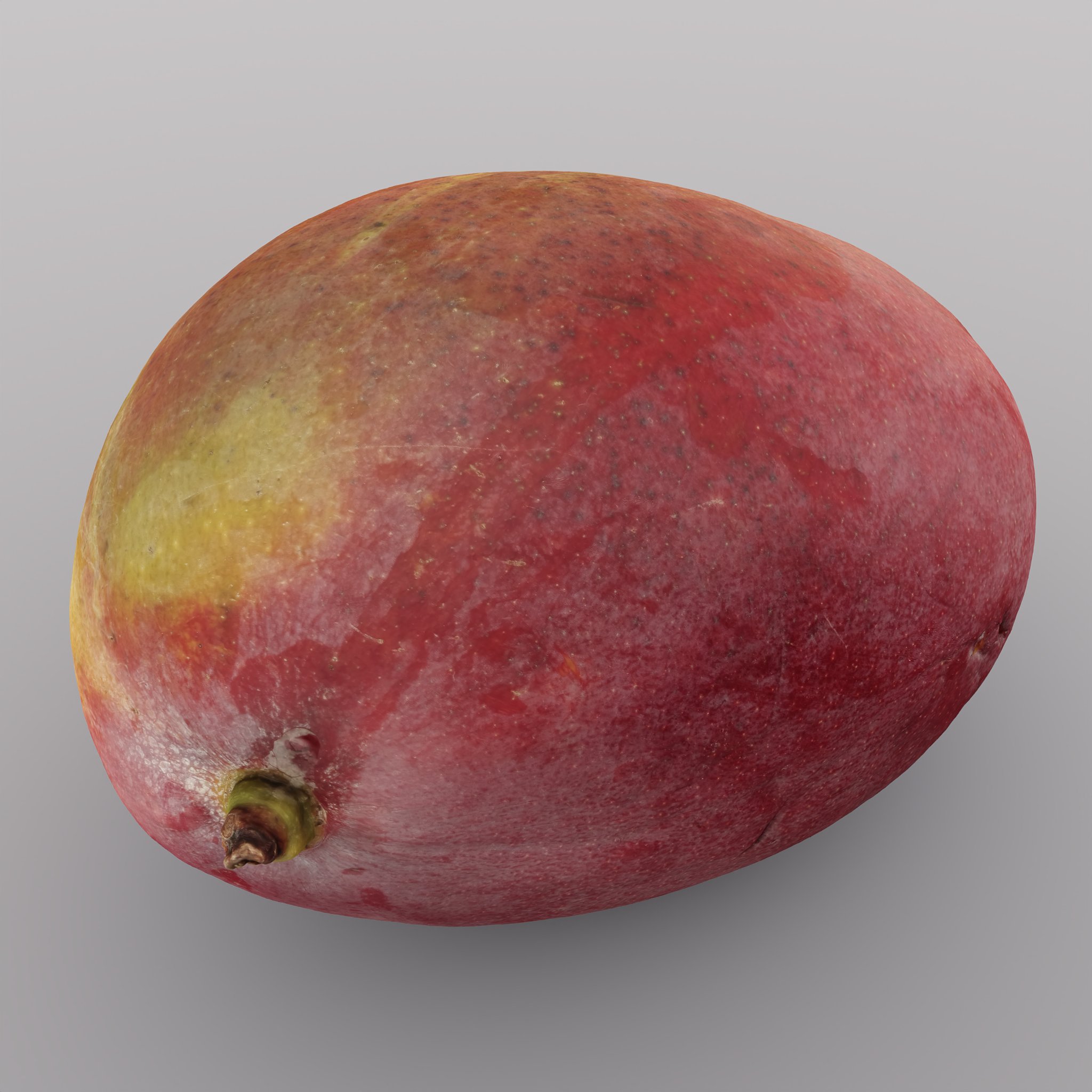 Mango whole red fruit realistic scan | Fruit & Vegetables models ...