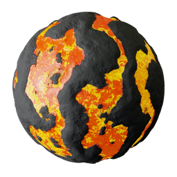 Animated realistic procedural lava | FREE liquid materials | BlenderKit