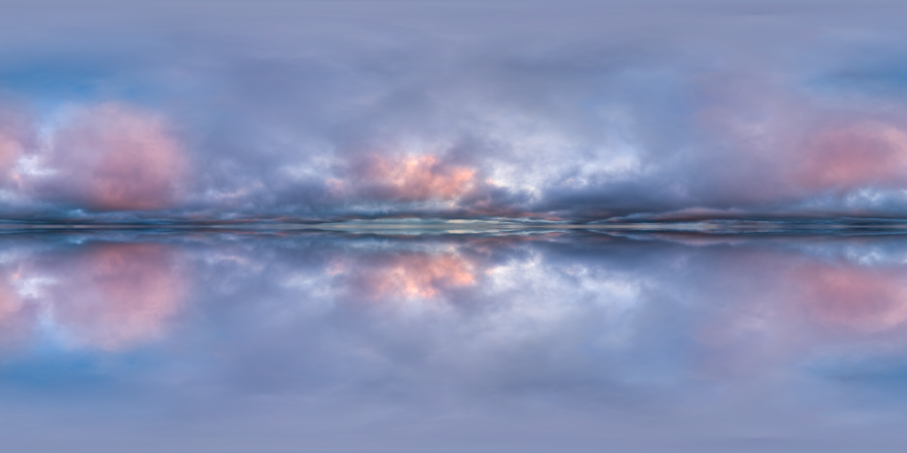 Infinite Sky - Clouds Overcast Sunrise | Nature HDRis | BlenderKit