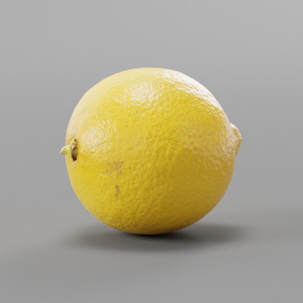 High Quality Lemon | FREE Fruit & Vegetables models | BlenderKit