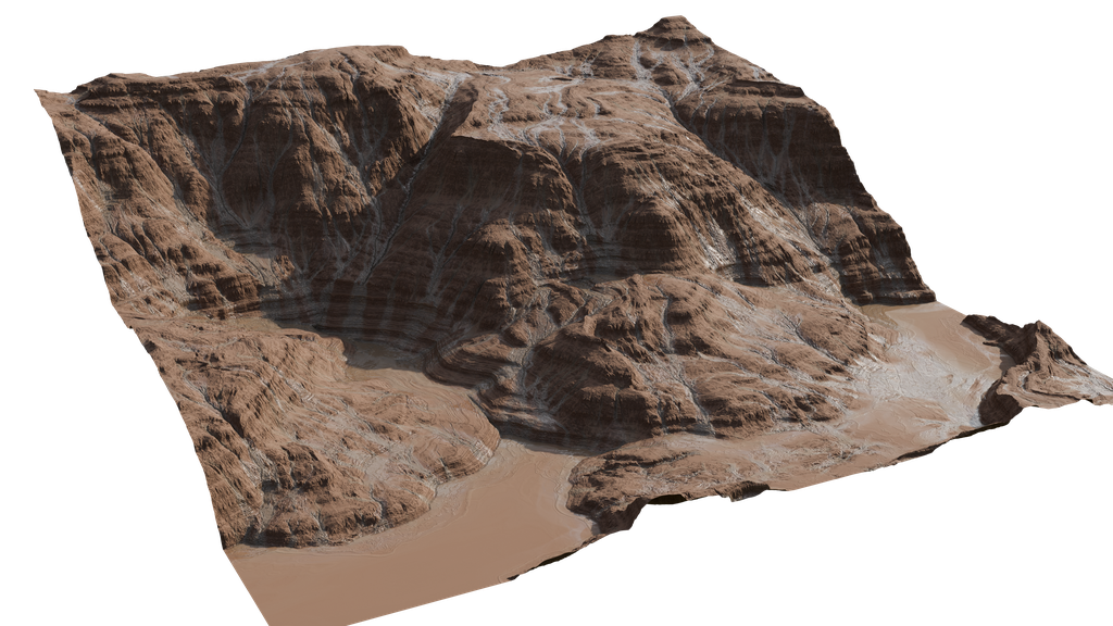 Landscape 2 | Terrains models | BlenderKit
