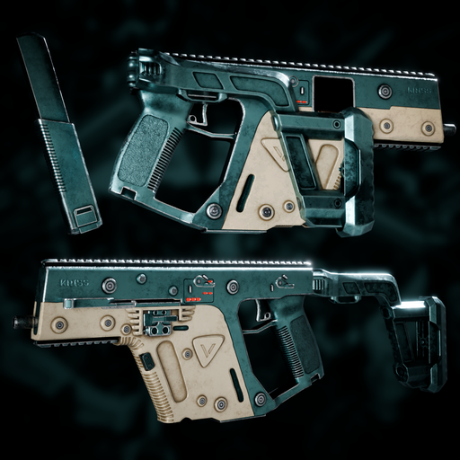 Kriss Vector SMG | Modern Weapons models | BlenderKit