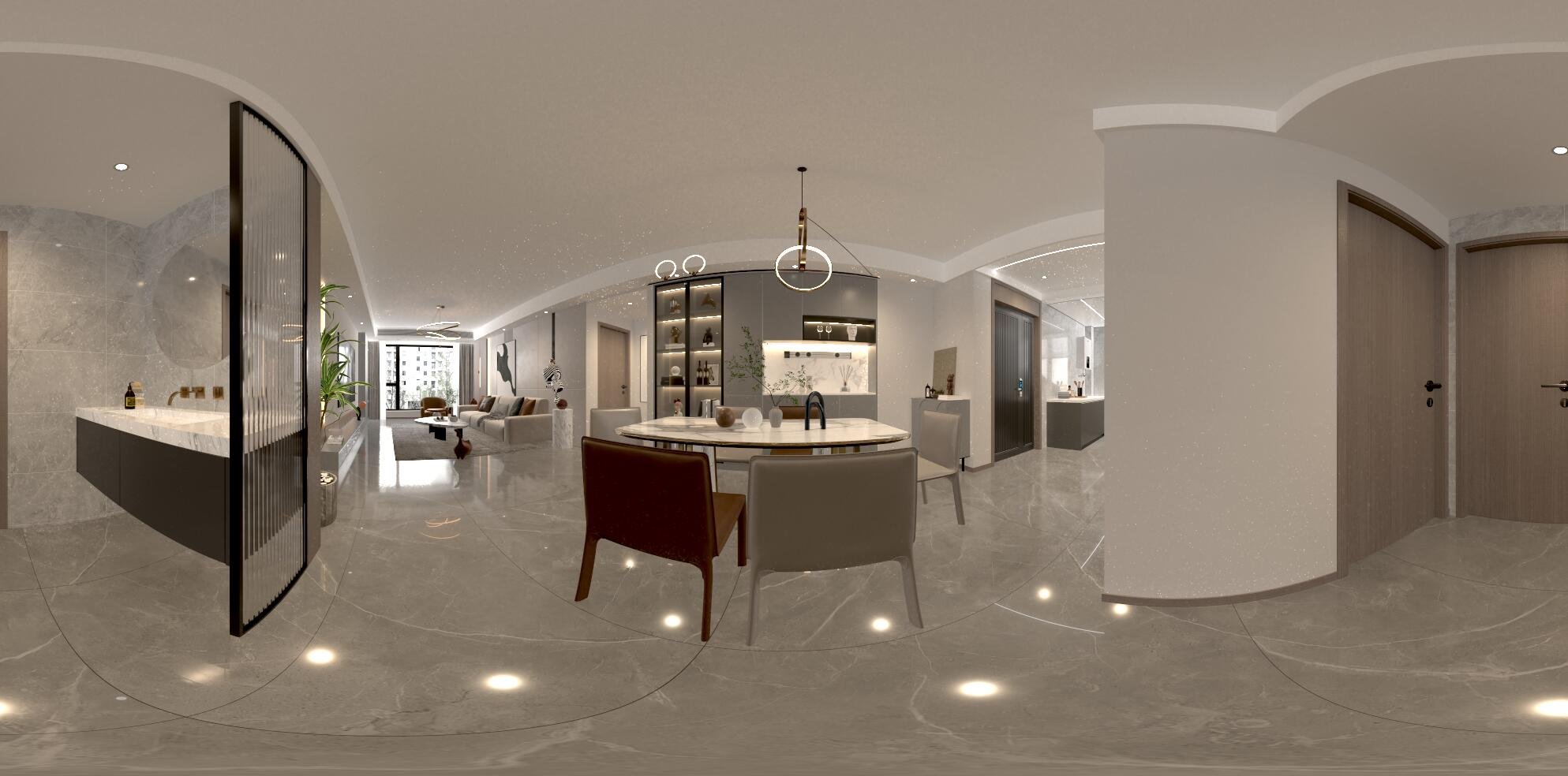Kitchen | Interiors HDRis | BlenderKit