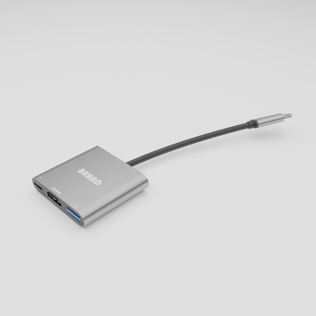 Type-C Hub | Computer Peripherals models | BlenderKit