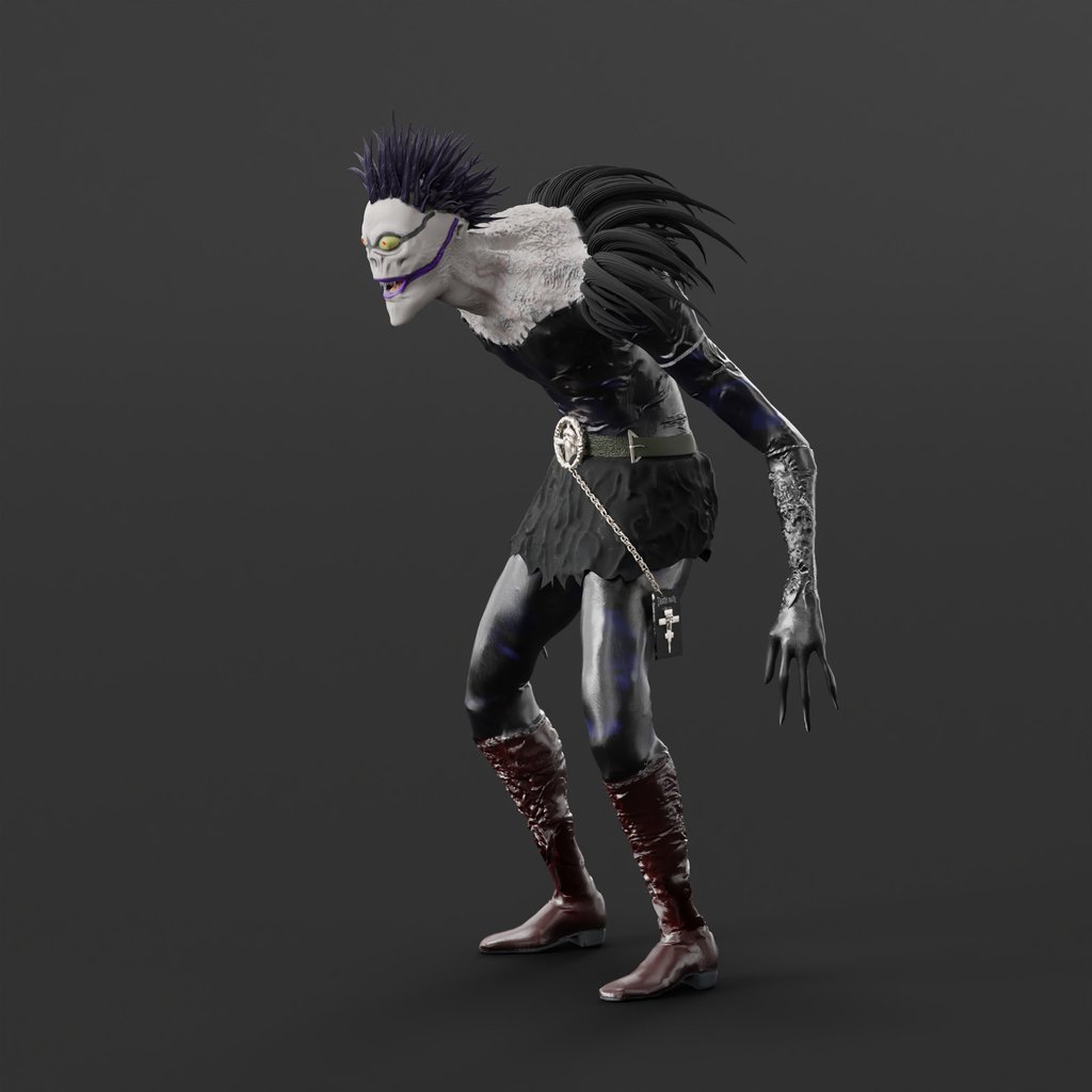 BlenderKit | Download the Ryuk model