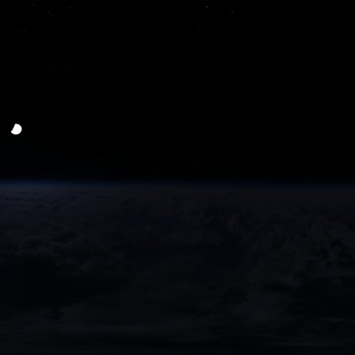 Night Sky with mountians HDRI | FREE Nighttime Environments HDRis ...