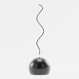 Spherical Modern Ceiling Lamp | FREE Ceiling Lights models | BlenderKit