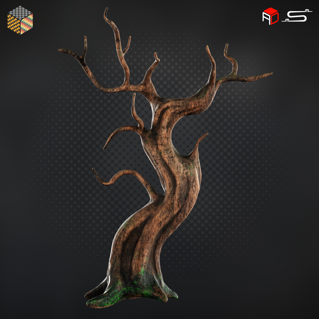 Tree 01 - Halloween Asset Bundle | Trees models | BlenderKit