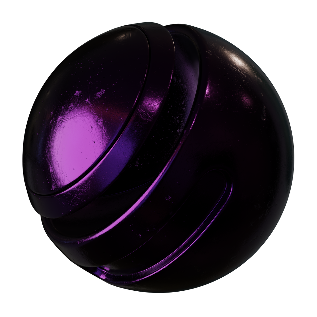 Heavy Scratched Painted Steel | FREE metal materials | BlenderKit