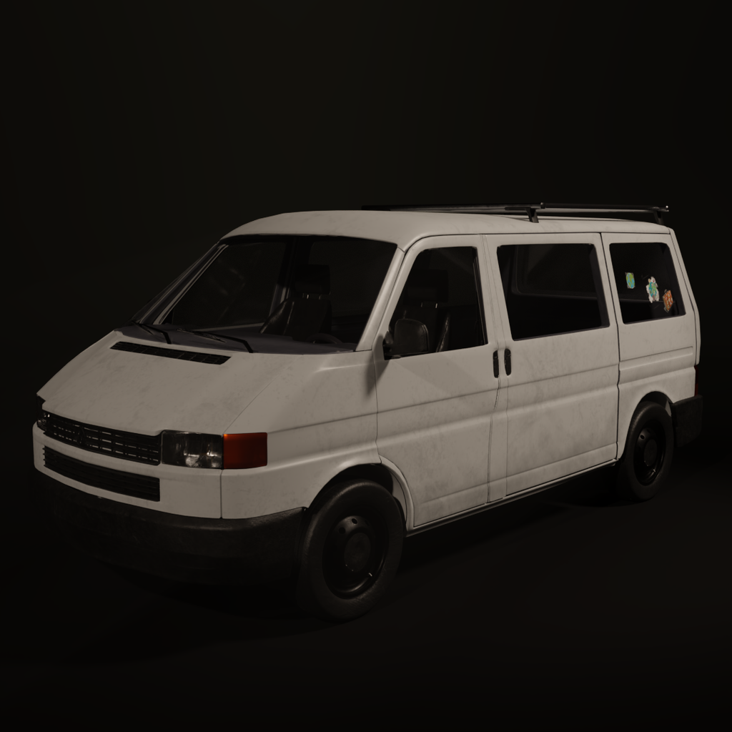 Volkswagen Type 2 | Vans models | BlenderKit