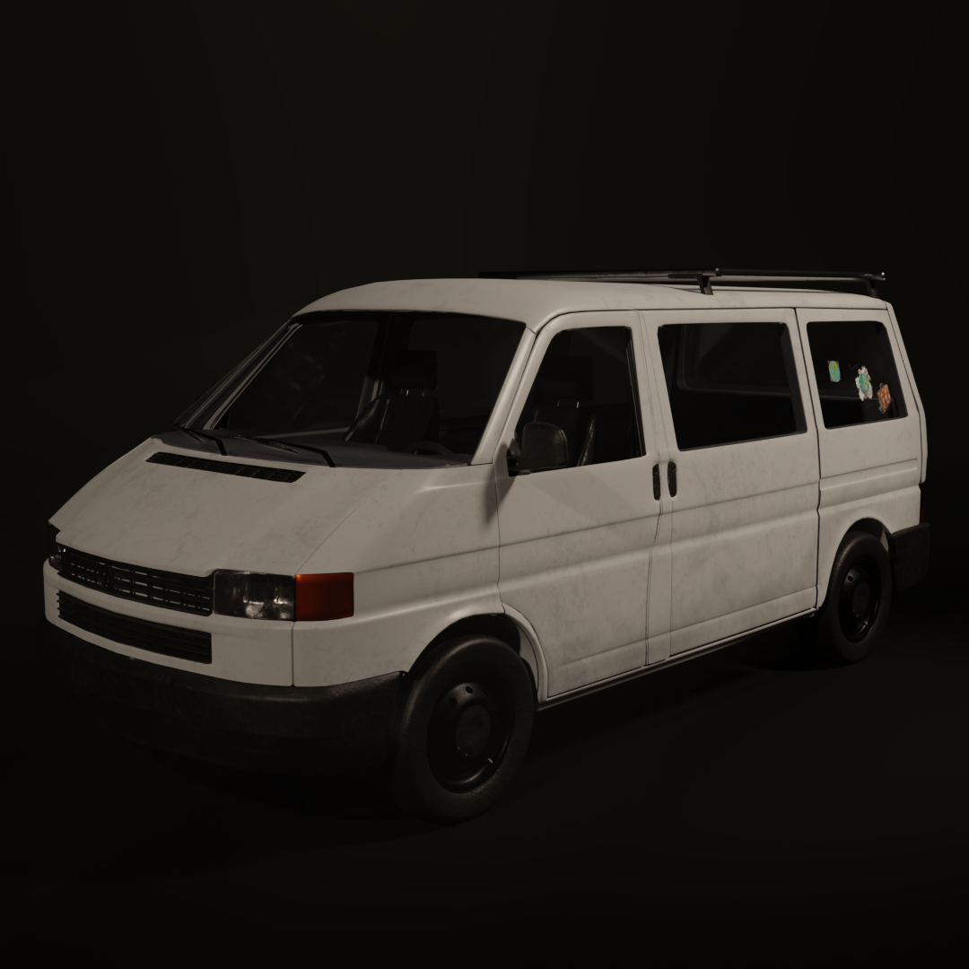VolksWagen van | Vans models | BlenderKit